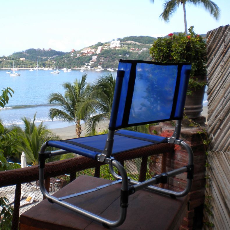 TravelChair Larry Chair - Blue - Doheny's Pool Supplies Fast