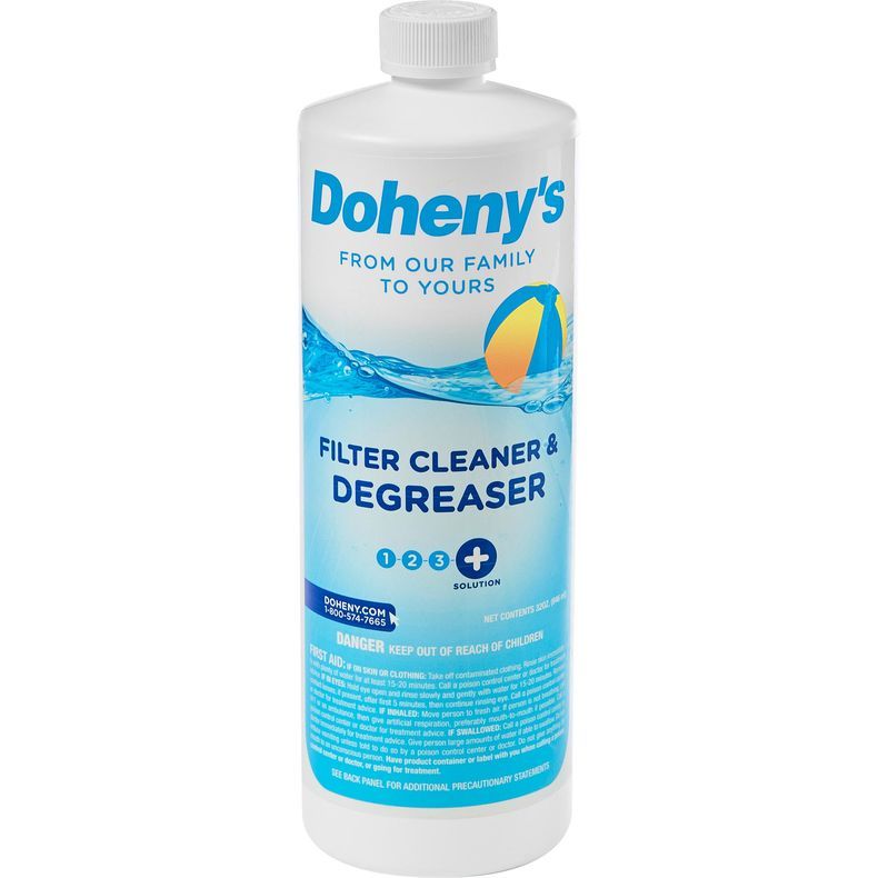Doheny's Filter Cleaner and Degreaser, 1 qt