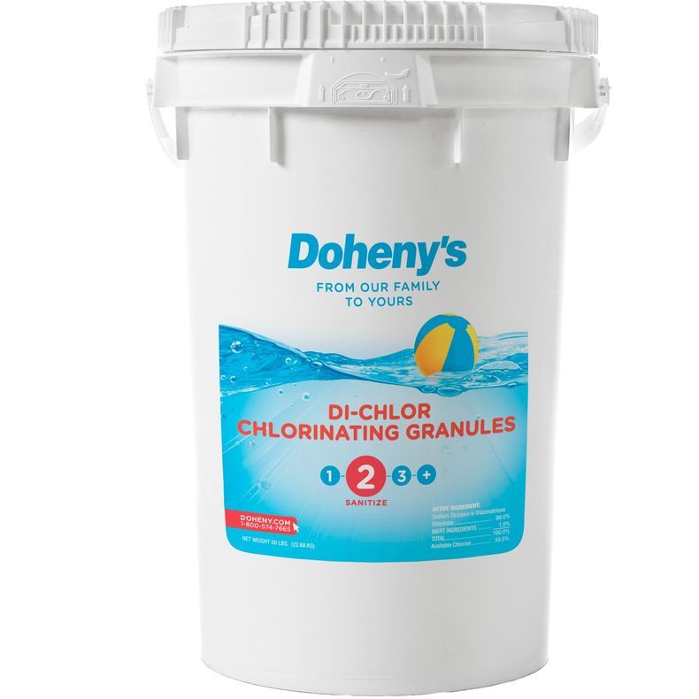 Doheny's Di-Chlor/Granular Chlorine - 50 lb - Doheny's Pool Supplies