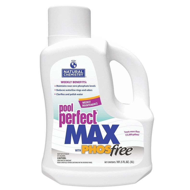 Natural Chemistry Pool Perfect MAX + PHOSfree, 3 L - Doheny's Pool ...