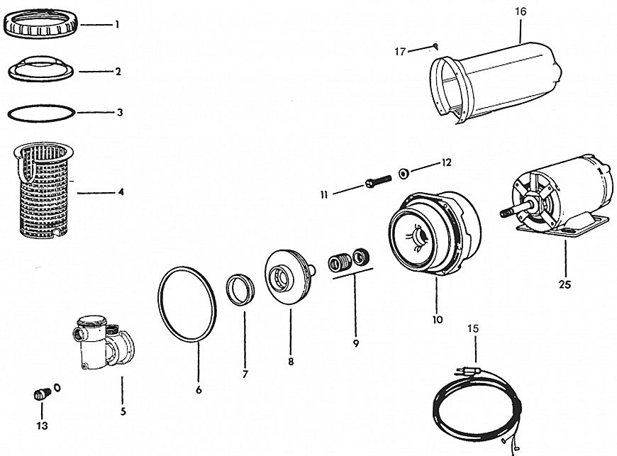 LR, LR3, LR6, LR9 Pumps parts at Doheny's