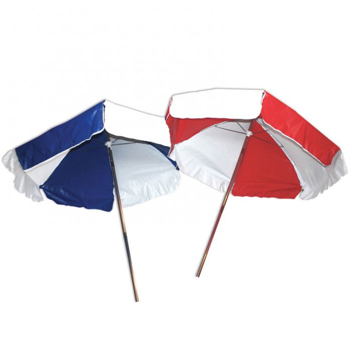 Kemp USA Lifeguard Umbrella, Red/White - Doheny's Pool Supplies