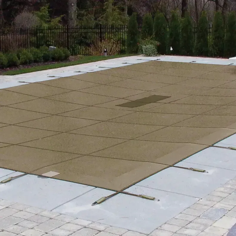 Doheny's 15 Year Solid Safety Pool Cover, 18x36 ft Rectangle, 3x8 ft ...