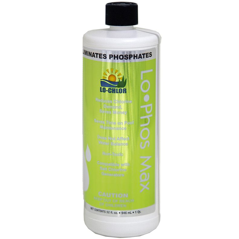 Lo-Chlor Lo-Phos Max Phosphate Remvr,1 qt-Doheny's Pool Supplies | Doheny's