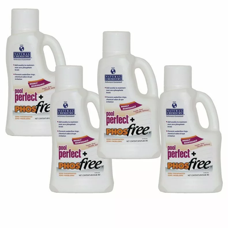 Natural Chemistry Pool Perfect + PHOSfree, (4) 2 Liter - Doheny's Pool ...