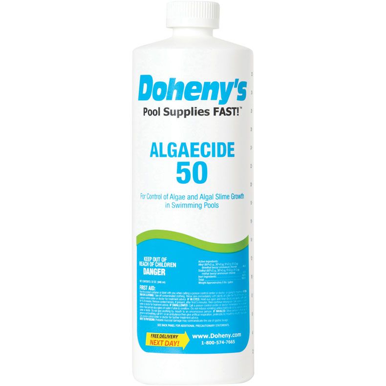 Doheny's Algaecide 50, 1 qt - Doheny's Pool Supplies Fast | Doheny's