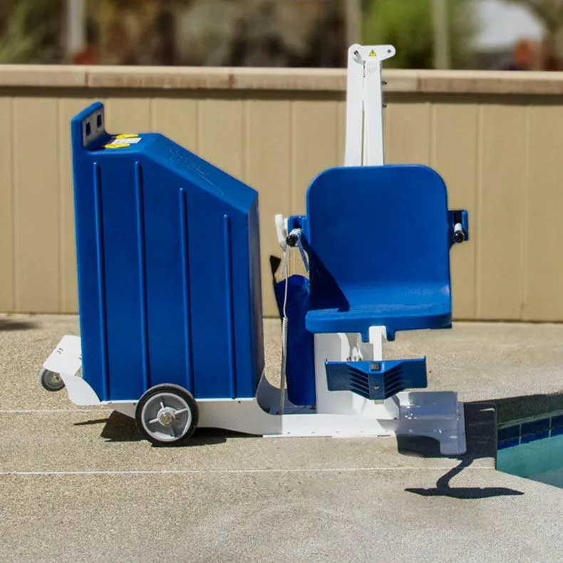 Aqua Creek Portable Pro Pool Lift ADA - Doheny's Pool Supplies Fast ...