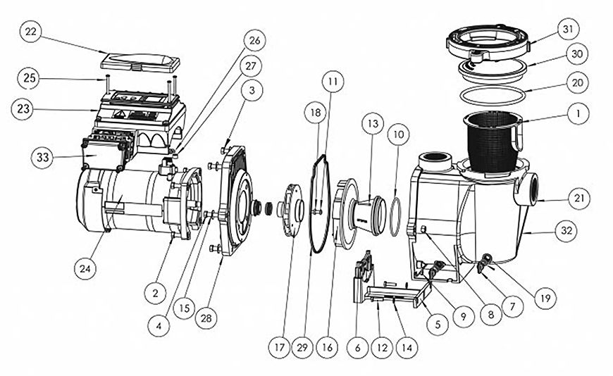 IntelliFlo VF Pump parts at Doheny's | Doheny's
