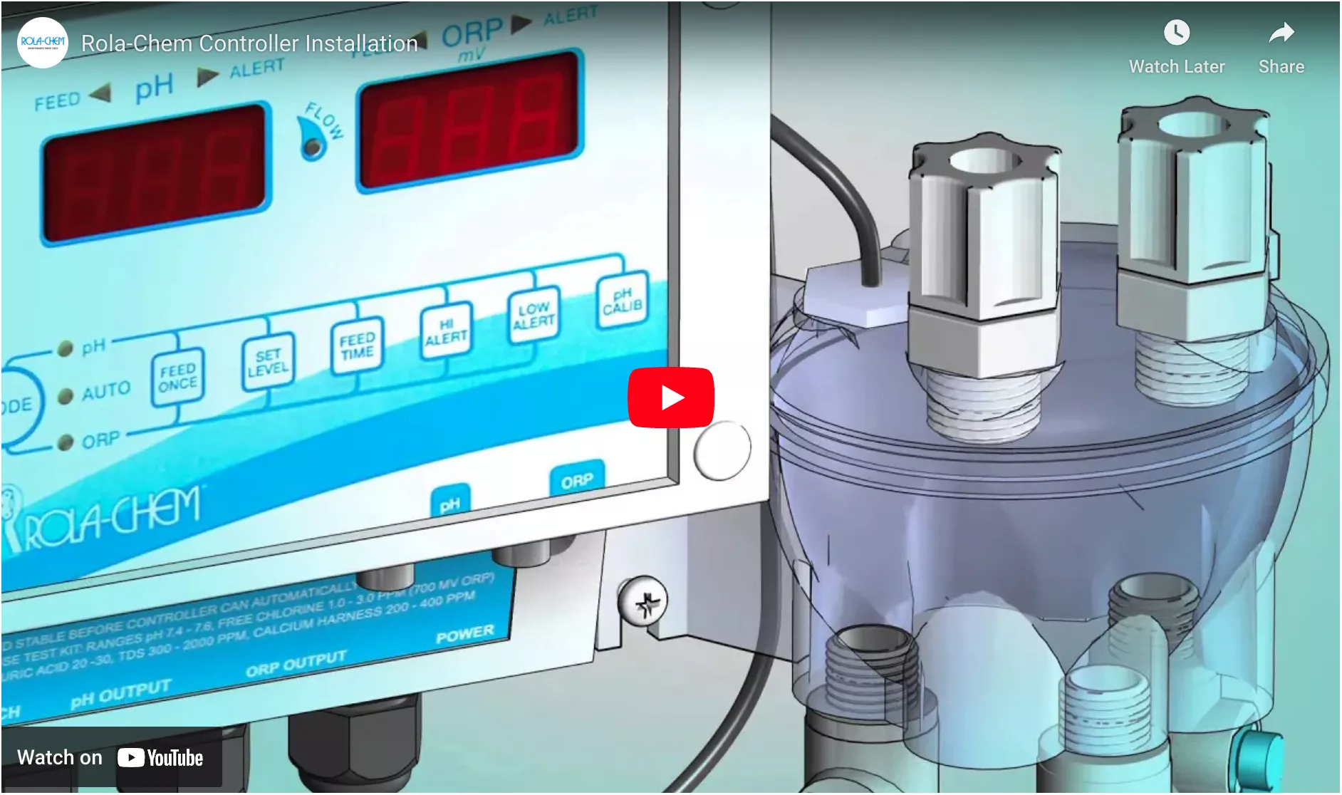 Rola Chem Controller Installation | Shop Doheny's